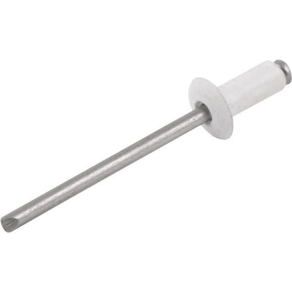 Rebite para Fixação Permanente das Peças - 4,0x15mm Alumínio Branco ...